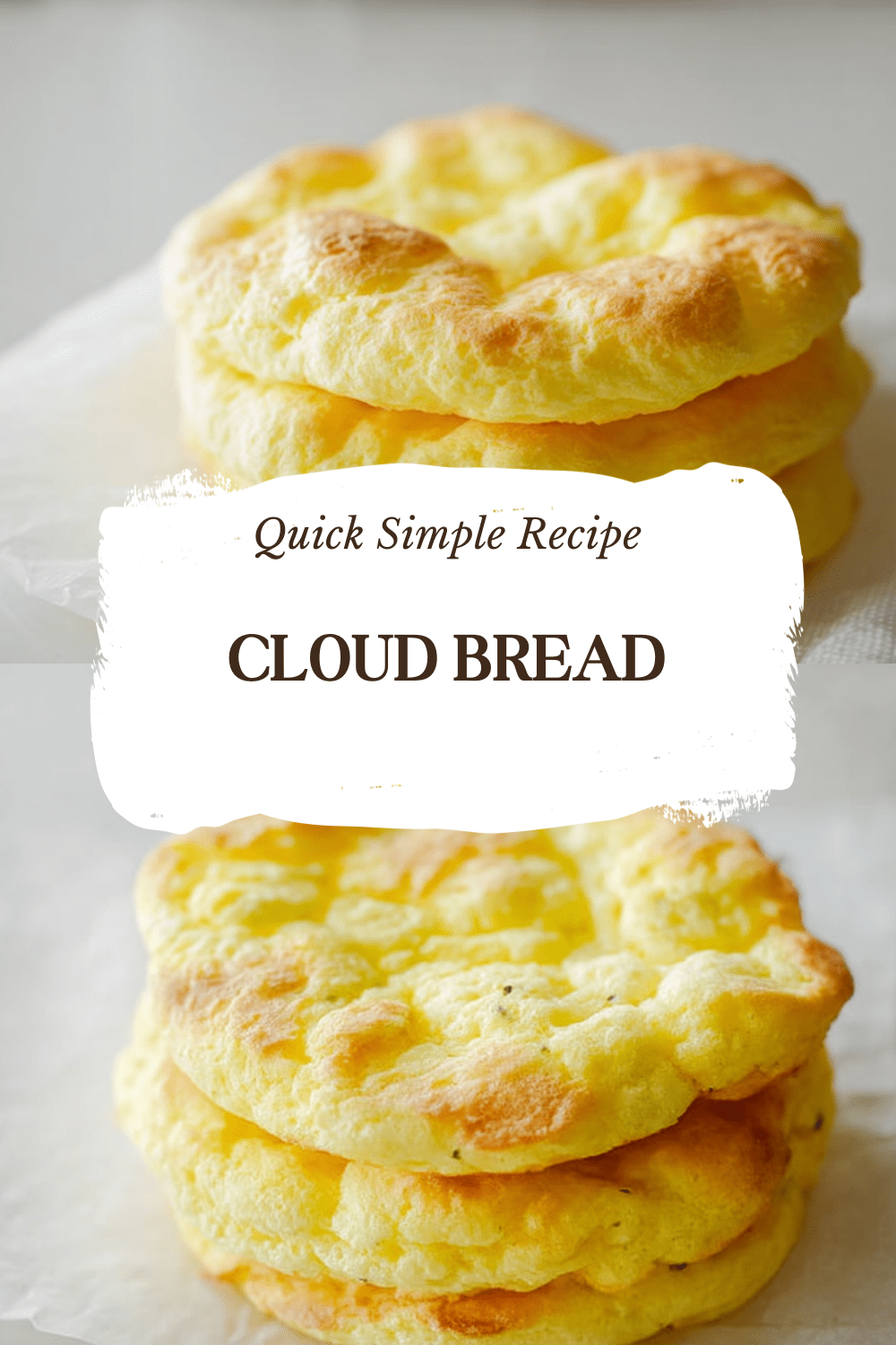 Easy Cloud Bread Recipe With Just 3 Simple Ingredients